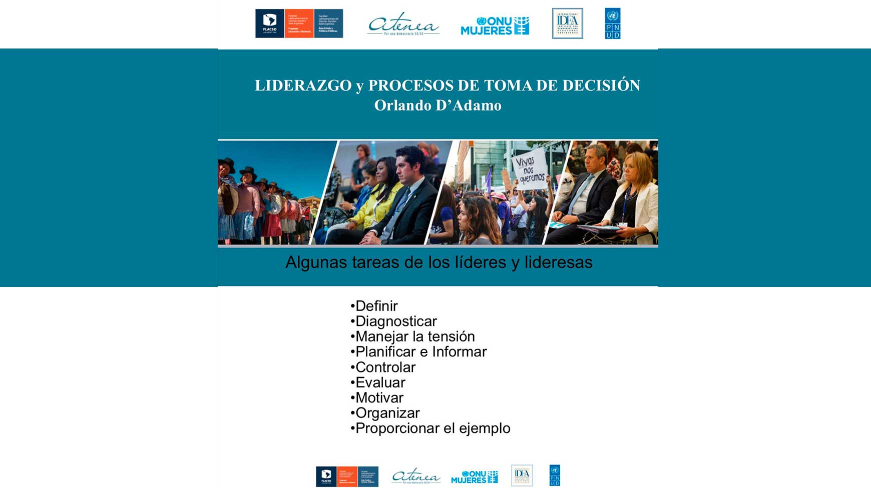 Liderazgo y toma de decisión - Communicatio